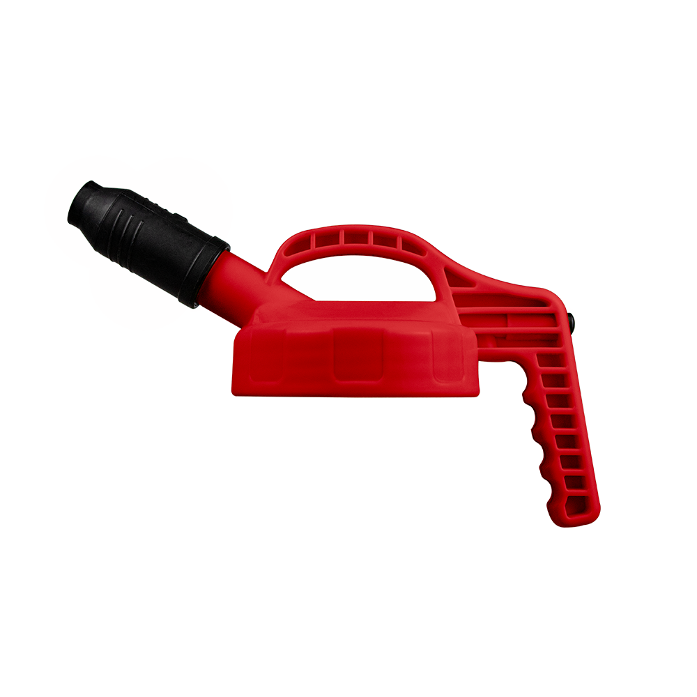 Lubemate Oil Can Stout Spout Lid - Red - Macnaught - Macnaught