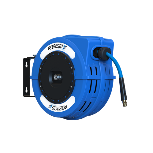 RETRACTA HOSE REEL (BLUE) - AIR/WATER 3/8" X 15M HOSE Place hold only ...